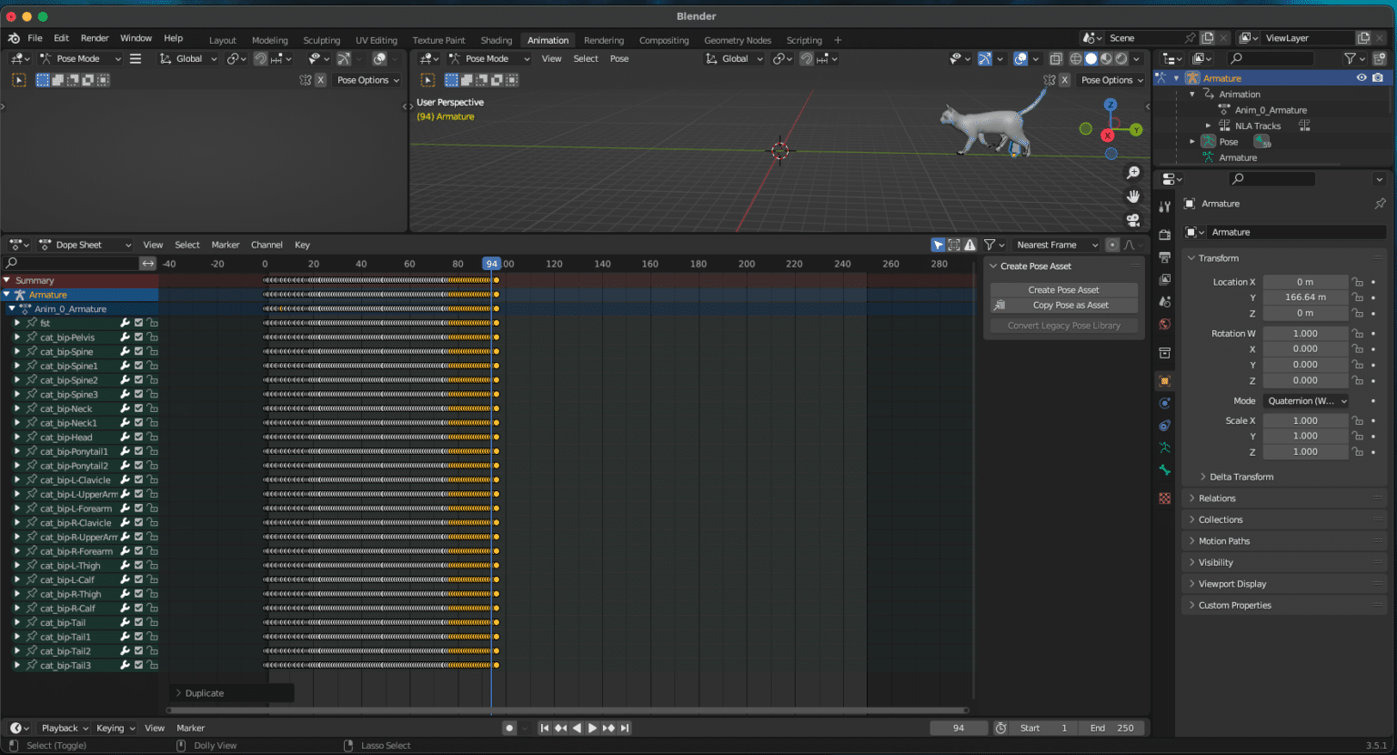 Animate AR Scenes: Armatures, Rigging, and Keyframes